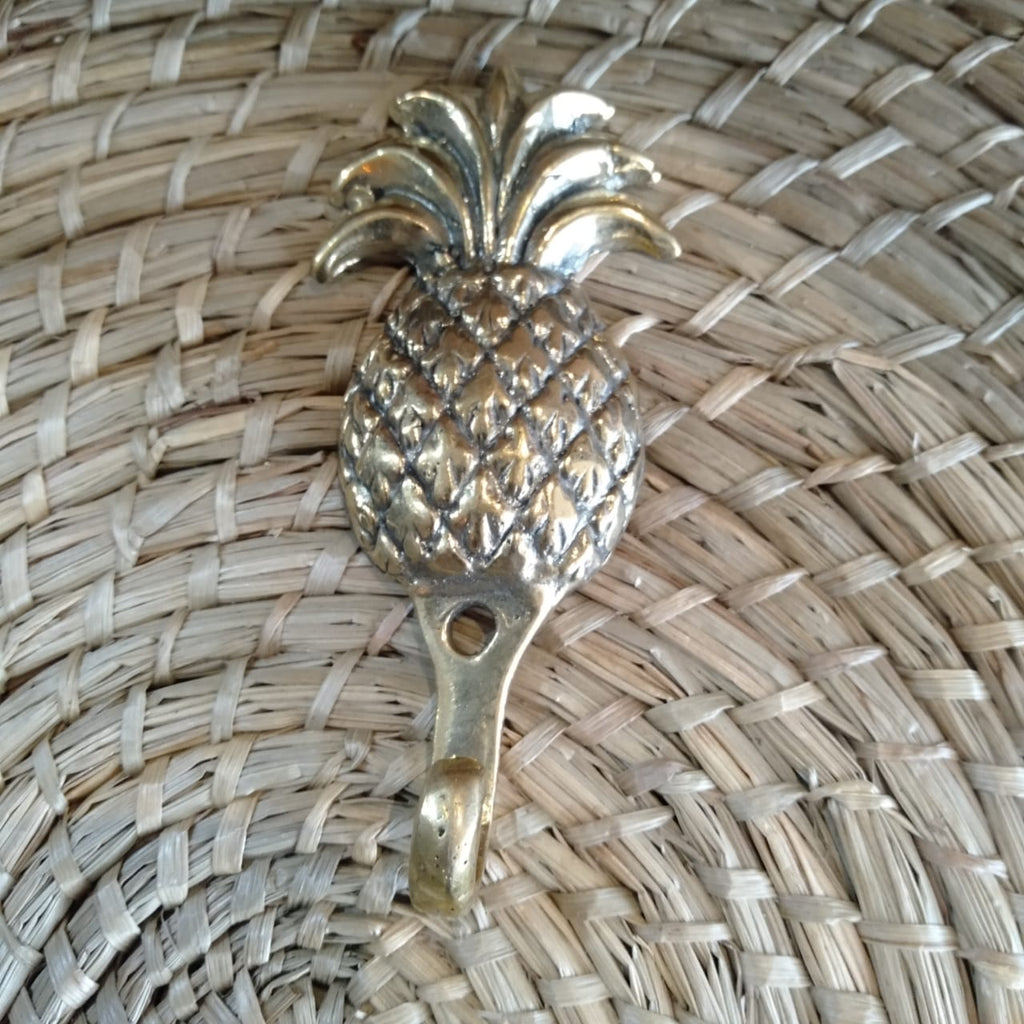 Golden Brass & Silver Pineapple Hooks – Canggu & Co