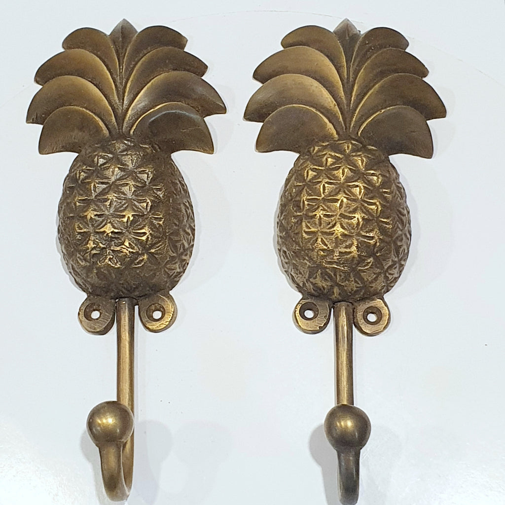 Antique Brass Pineapple Hooks – Canggu & Co
