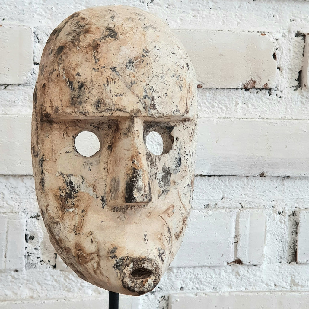 Tribal Wooden Face Mask – Canggu & Co