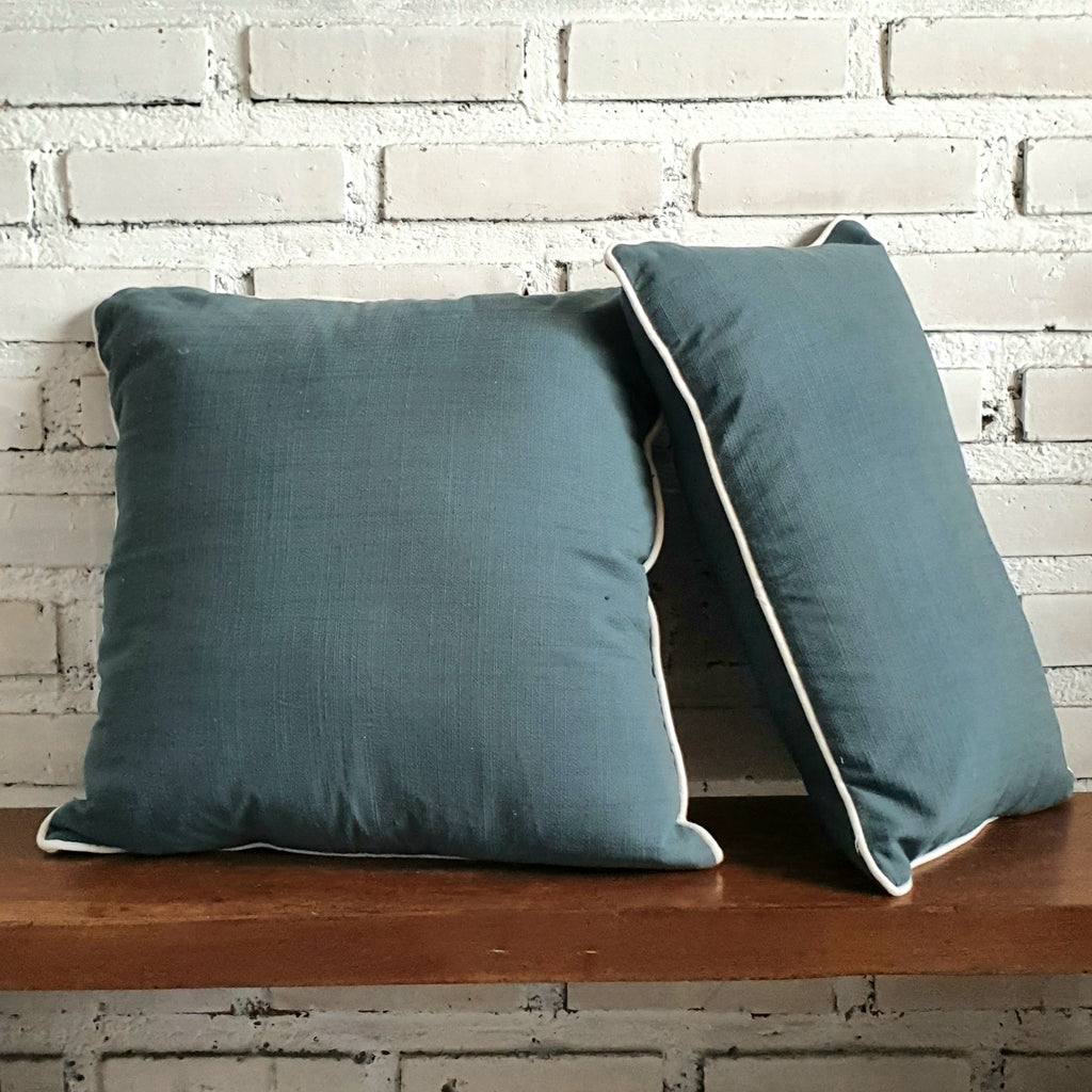 New Multi-colors Cotton Cushion with Piping – Canggu & Co