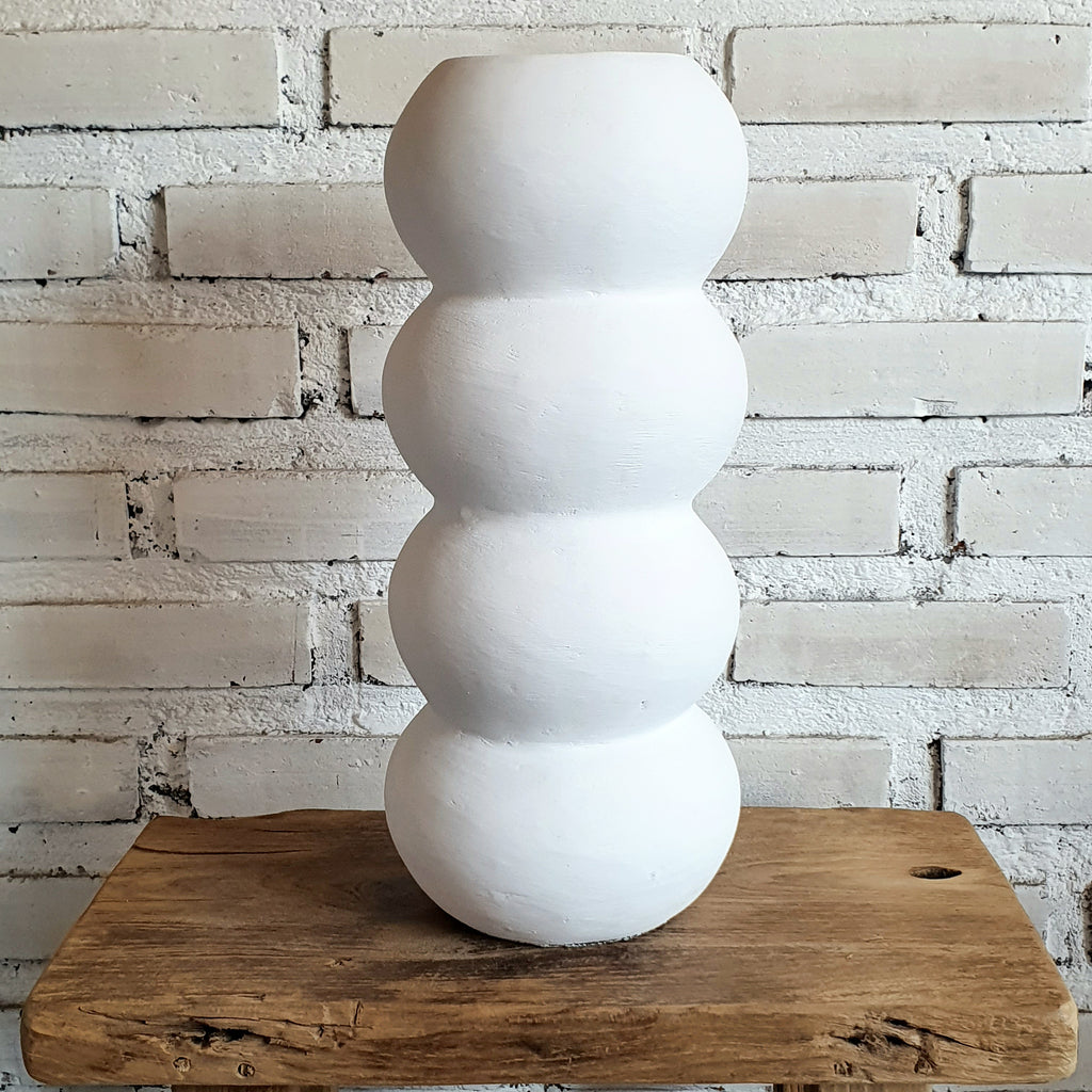 Pottery Caterpillar Vases (ARWF) – Canggu & Co