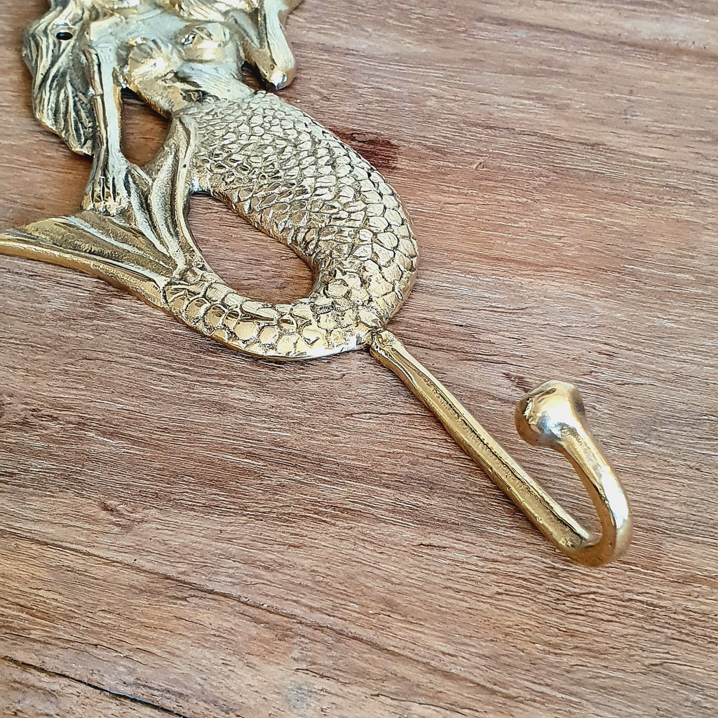 Brass Mermaid Hooks – Canggu & Co
