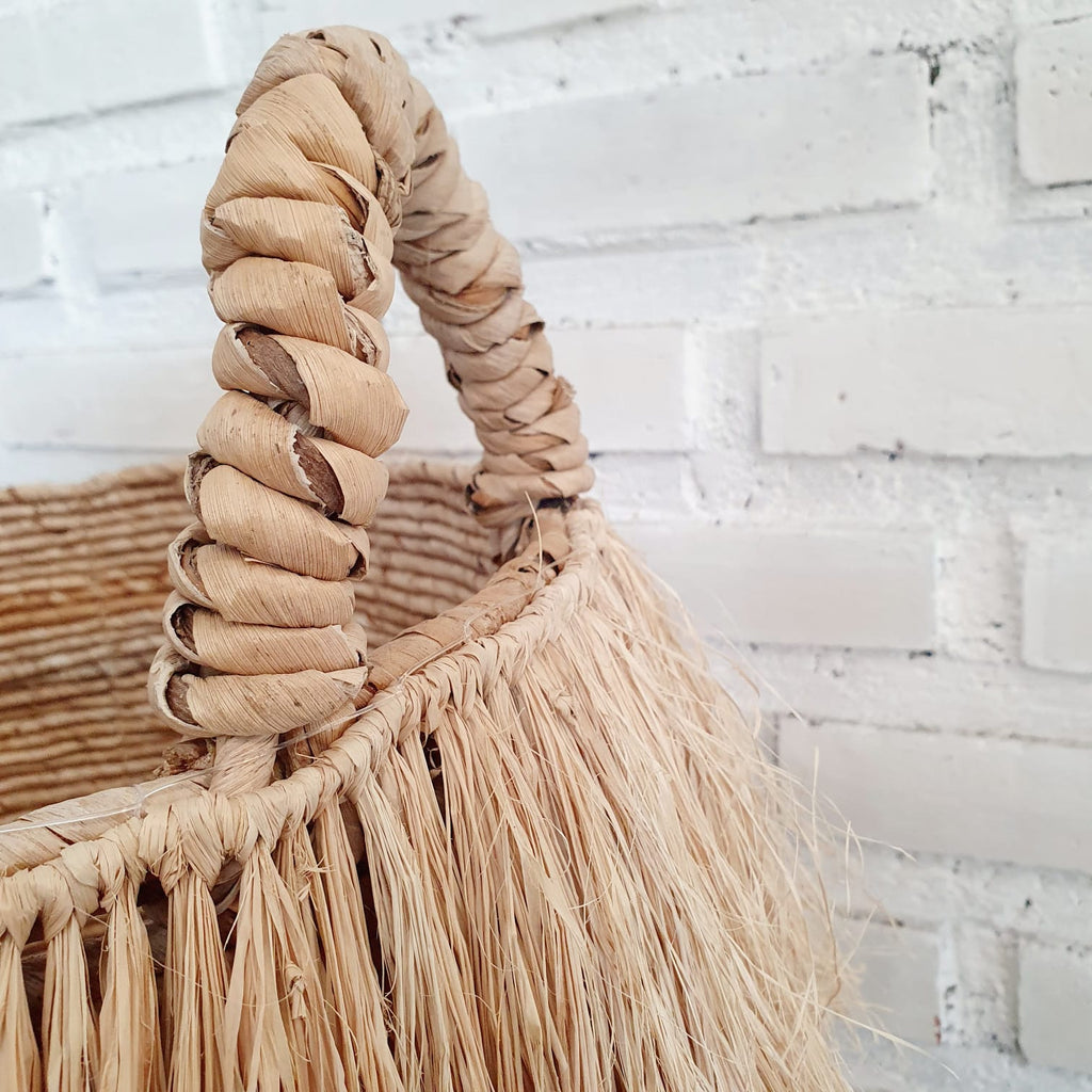 Canda Basket With Fringe – Canggu & Co