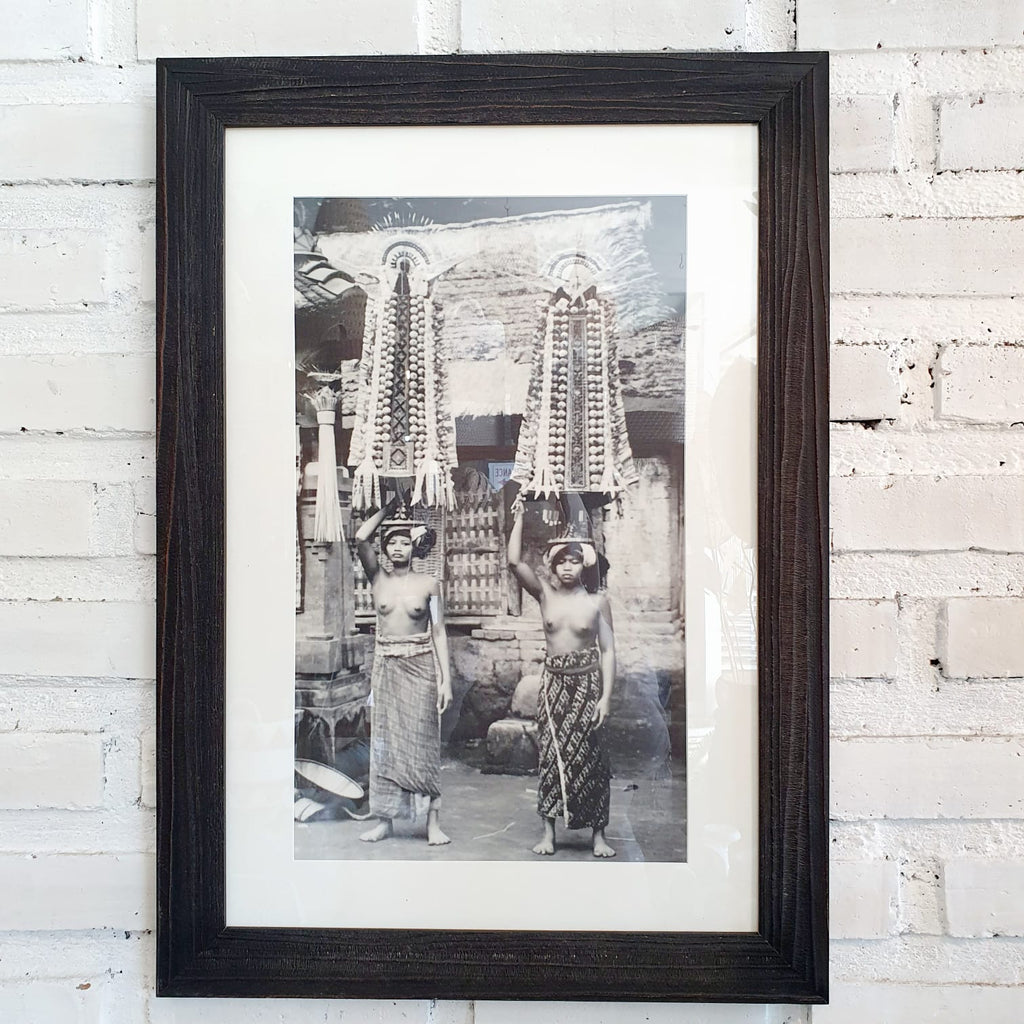 Balinese Photo Frame (Wood Black Small) – Canggu & Co