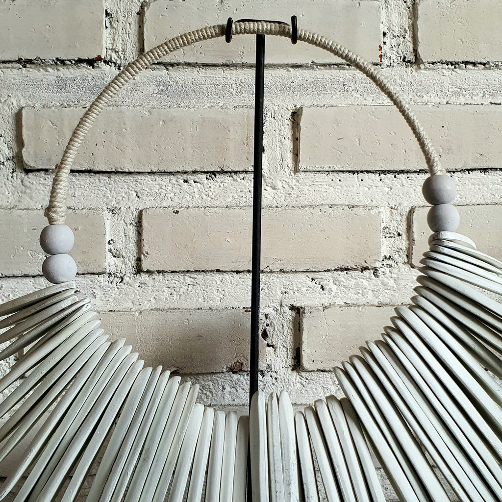 Wooden White Cuttlefish Necklace Decor – Canggu & Co