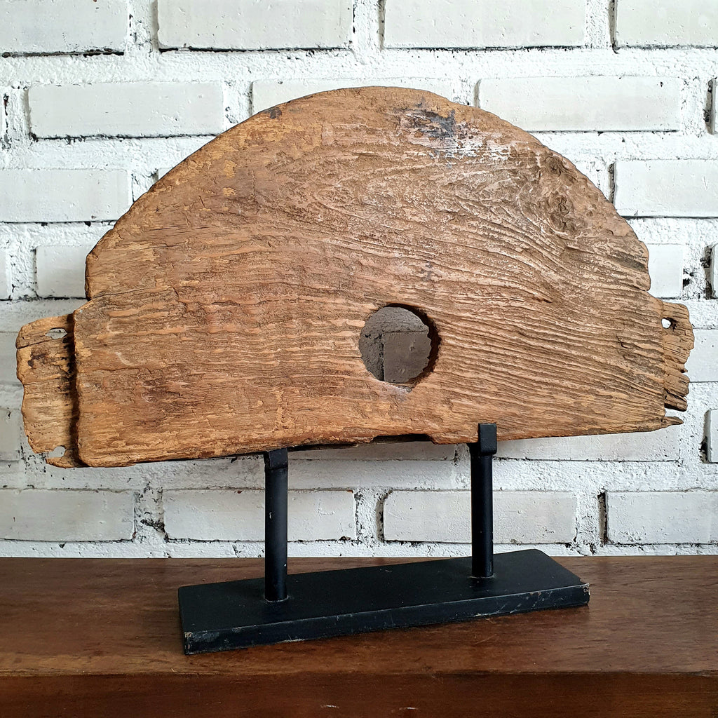 Half Round Wooden Antique Decor – Canggu & Co