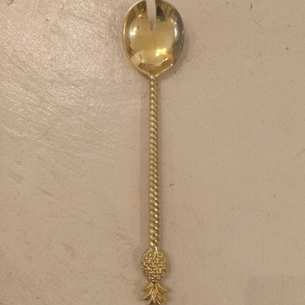 Extra Large Gold Brass Pineapple Spoons – Canggu & Co