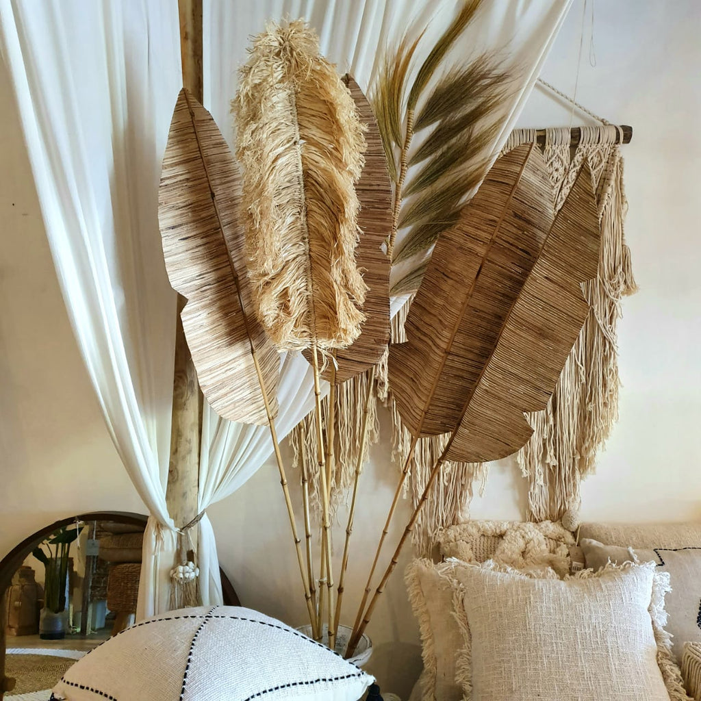 Exotic Tall Straw Grass Pampas Style Frond – Canggu & Co