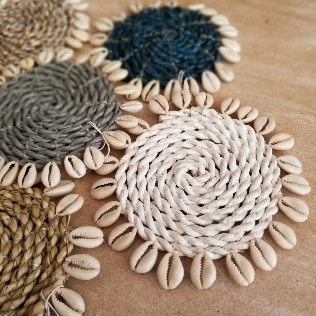 Small Raffia Drink Coasters (W) – Canggu & Co