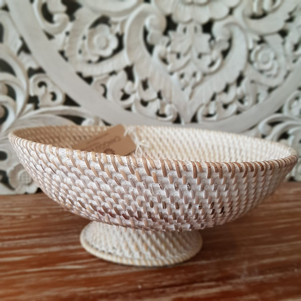 Large Rattan Dulang Standing Tray – Canggu & Co