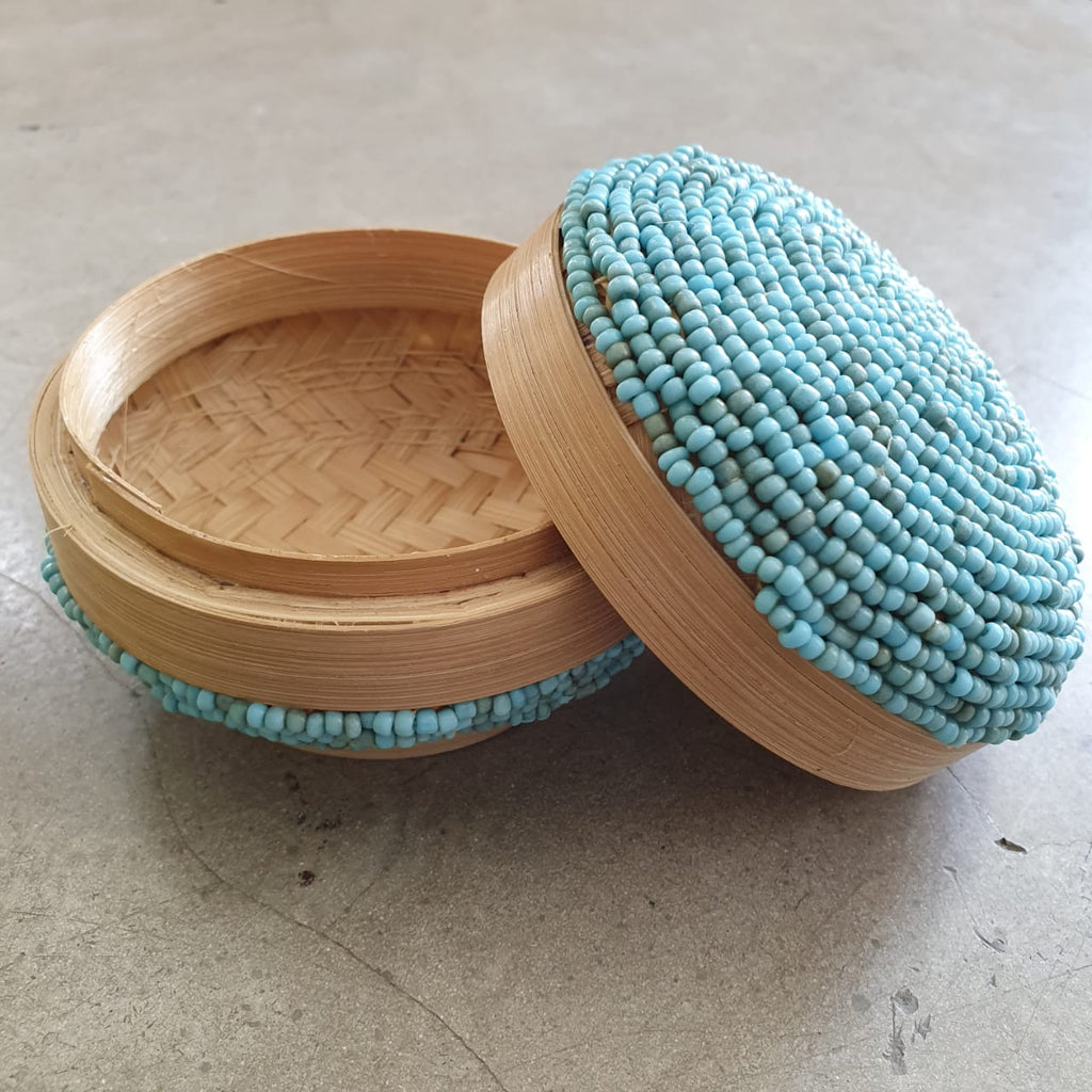 Mini Round Bead & Bamboo Boxes – Canggu & Co