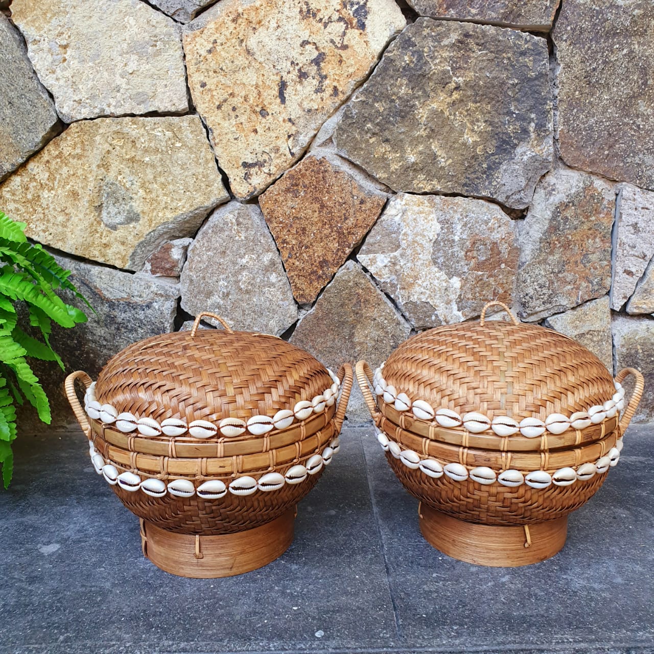 Round Bamboo Box With Lid – Canggu & Co