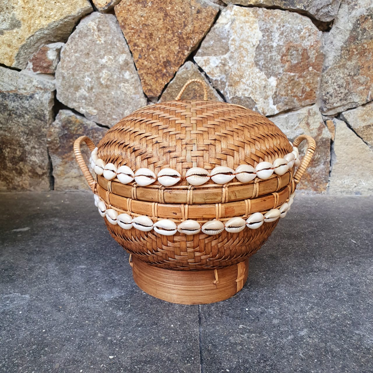 Round Bamboo Box With Lid – Canggu & Co