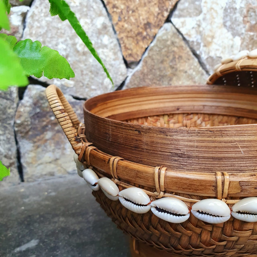 Round Bamboo Box With Lid – Canggu & Co