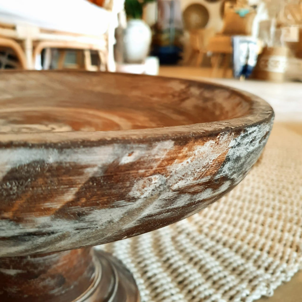 Large Wooden Balinese Dulang Standing Trays – Canggu & Co