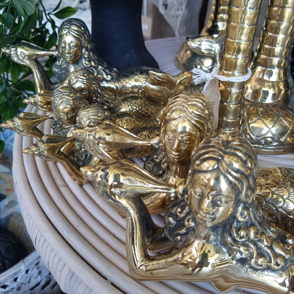 Brass Figurine Mermaids – Canggu & Co