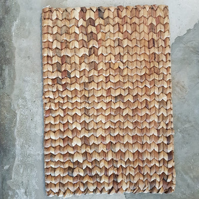 Natural Woven Banana Leaf Rectangular Dining Placemats – Canggu & Co