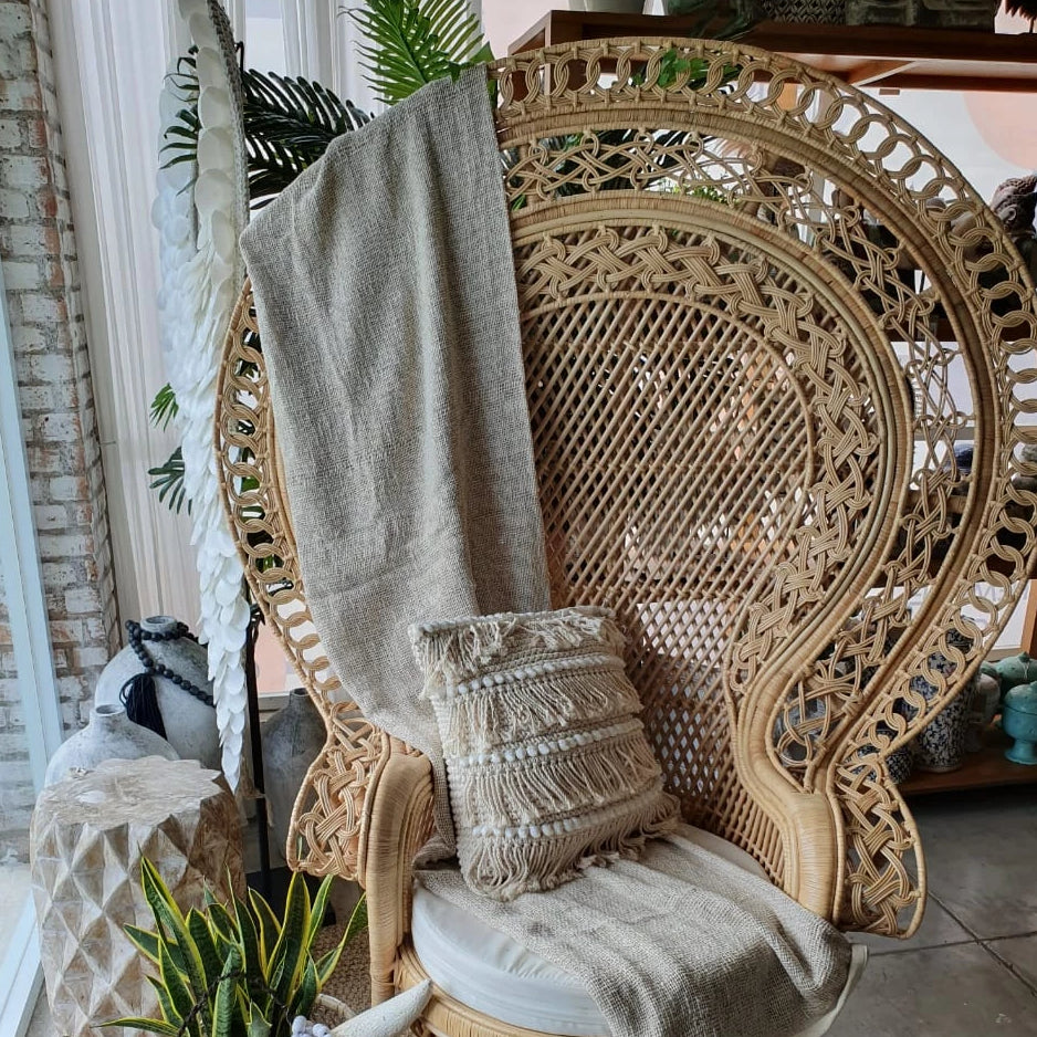 Large Rattan Queens Chair – Canggu & Co